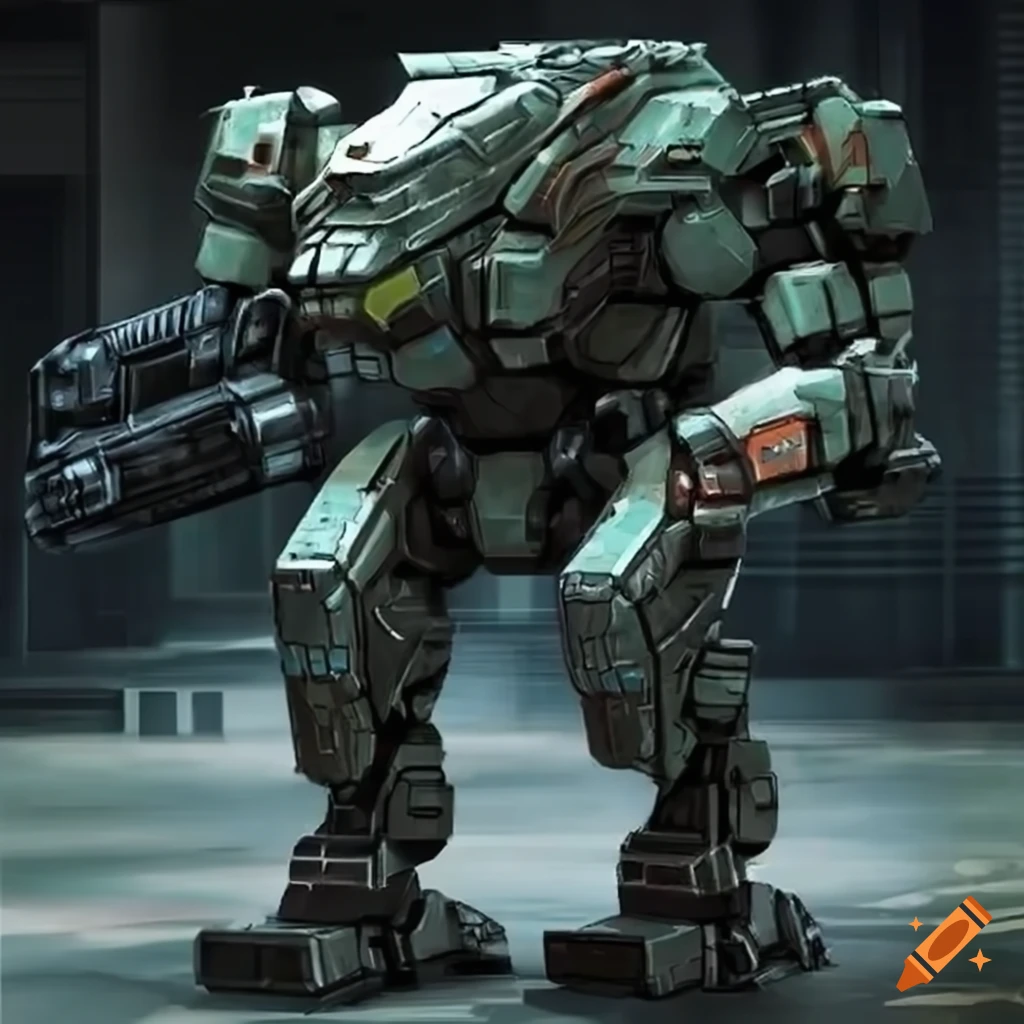 Future war mech on Craiyon