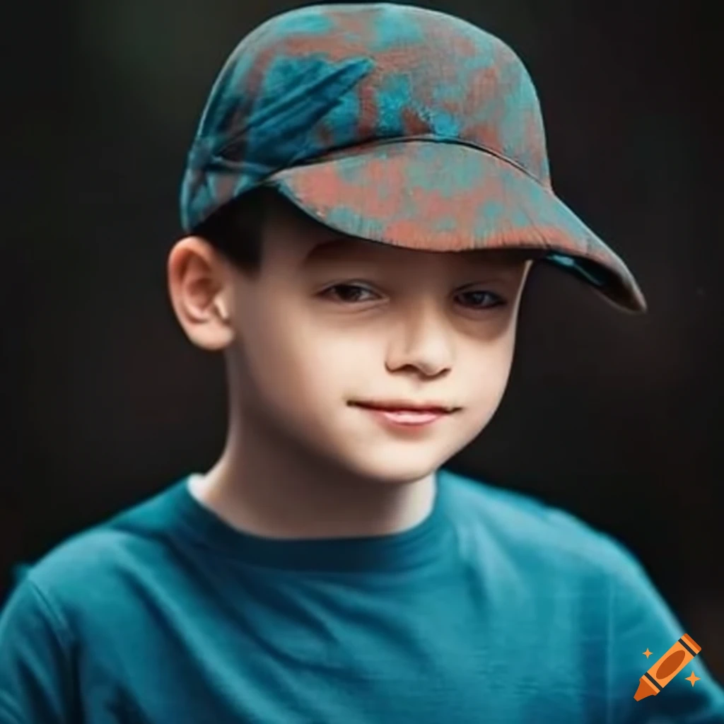 Cool boy wearing a cap on Craiyon