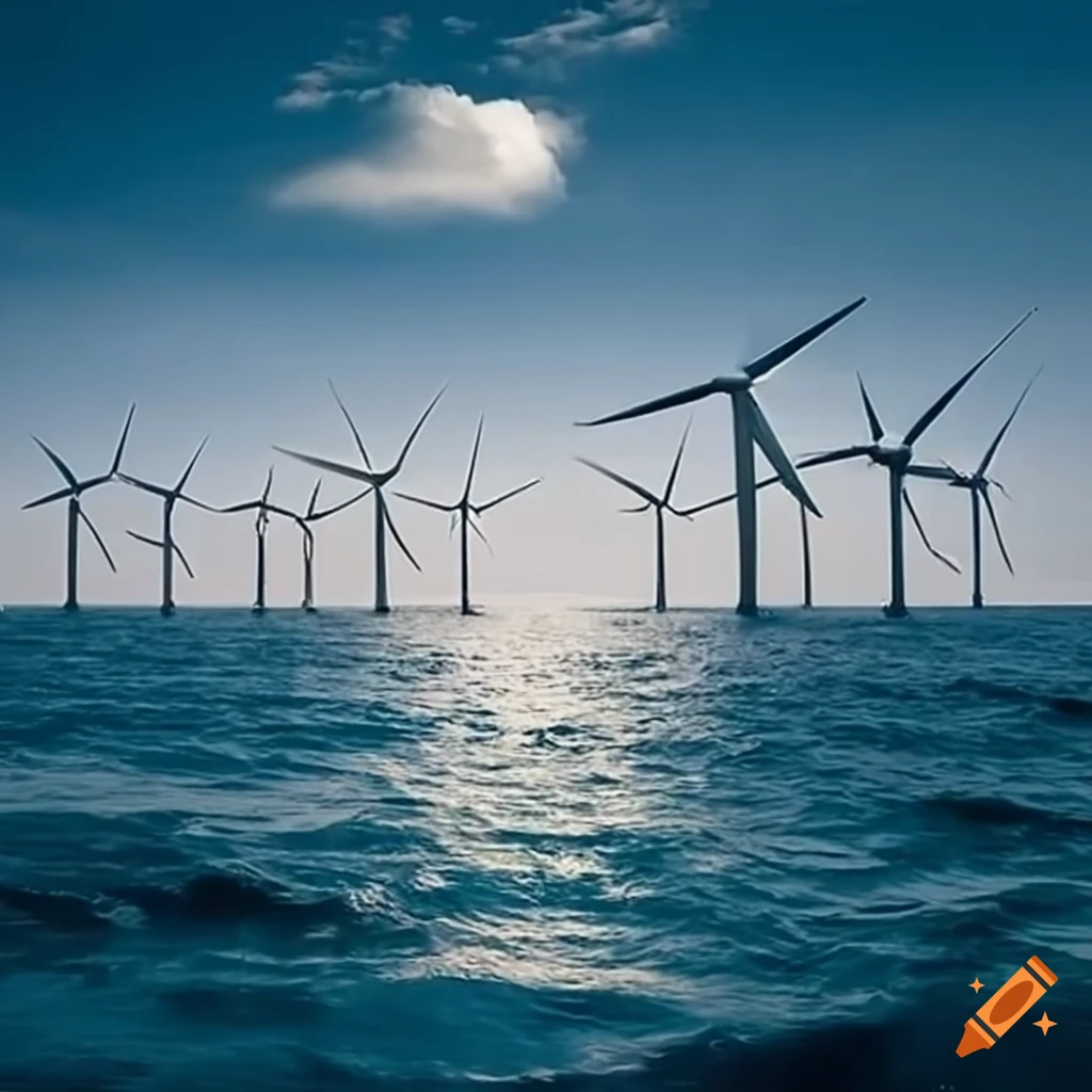 Offshore wind on Craiyon