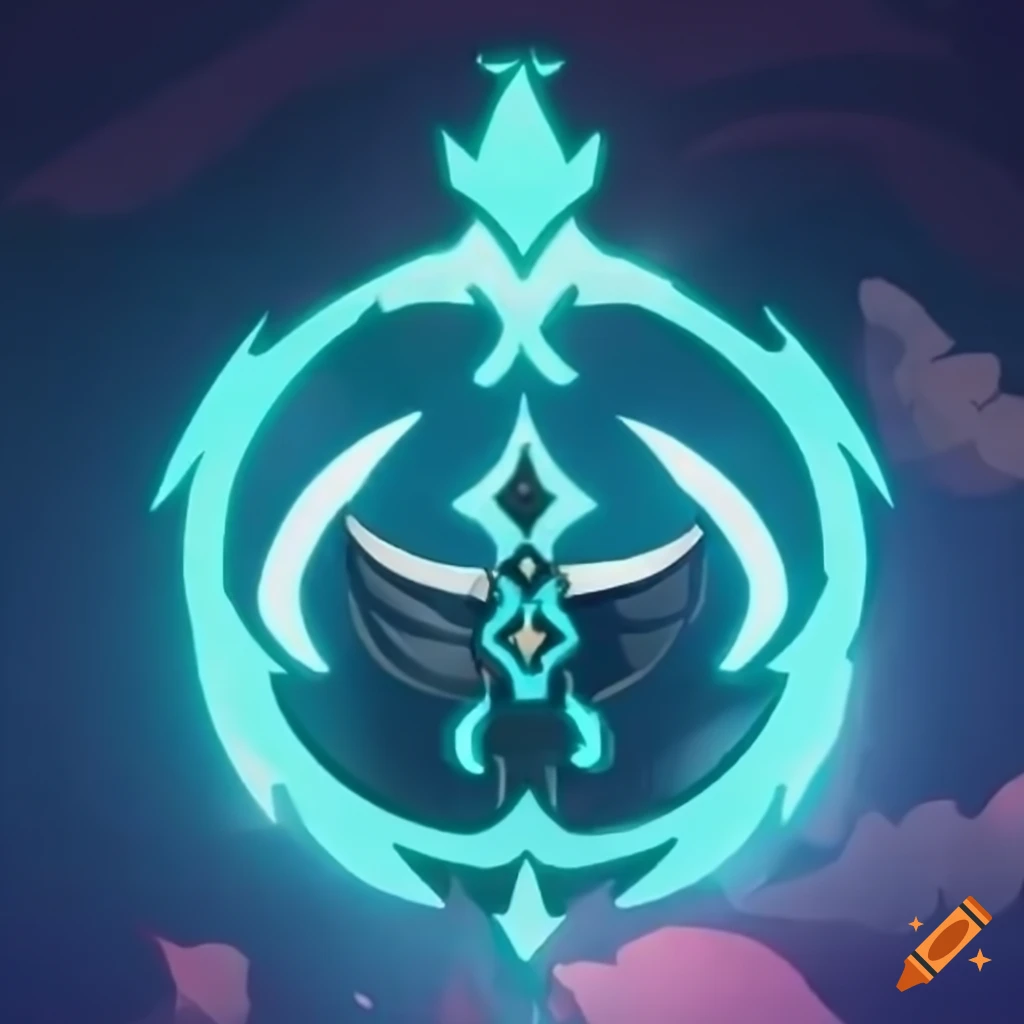 Genshin impact logo on Craiyon