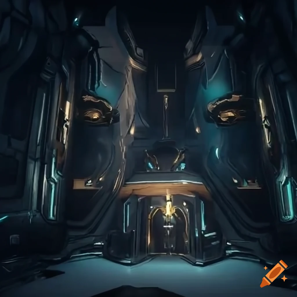 Orokin architecture from the video game warframe on Craiyon