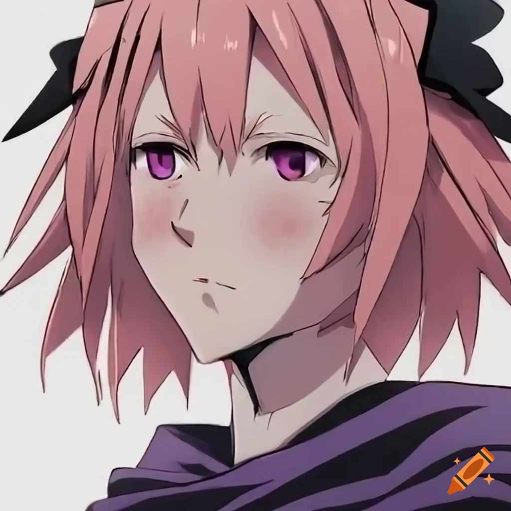 Astolfo in Gege Akutami's art style in Jujutsu Kaisen on Craiyon