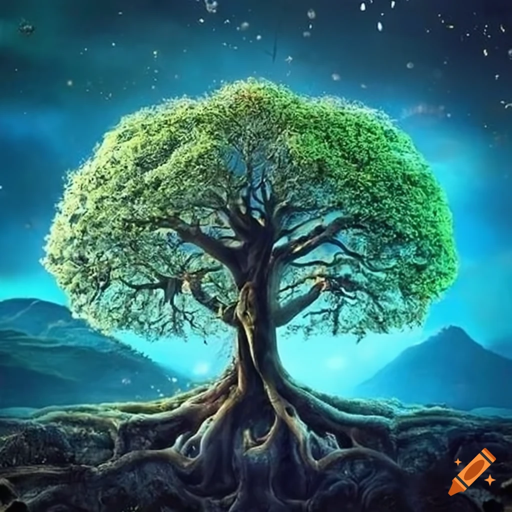 The tree of life on Craiyon