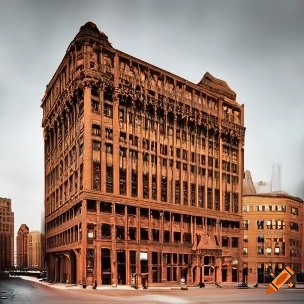 Louis sullivan building inspiration on Craiyon