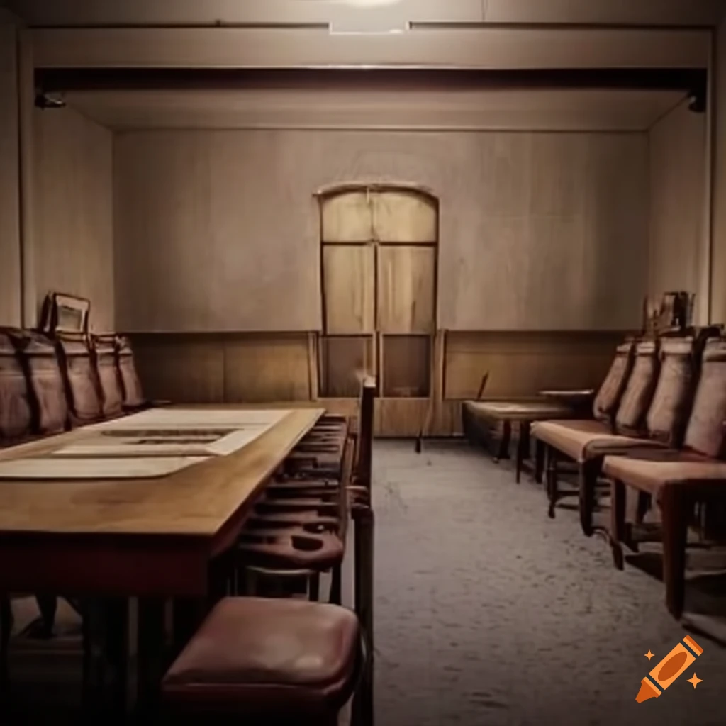 Far west interrogation room on Craiyon