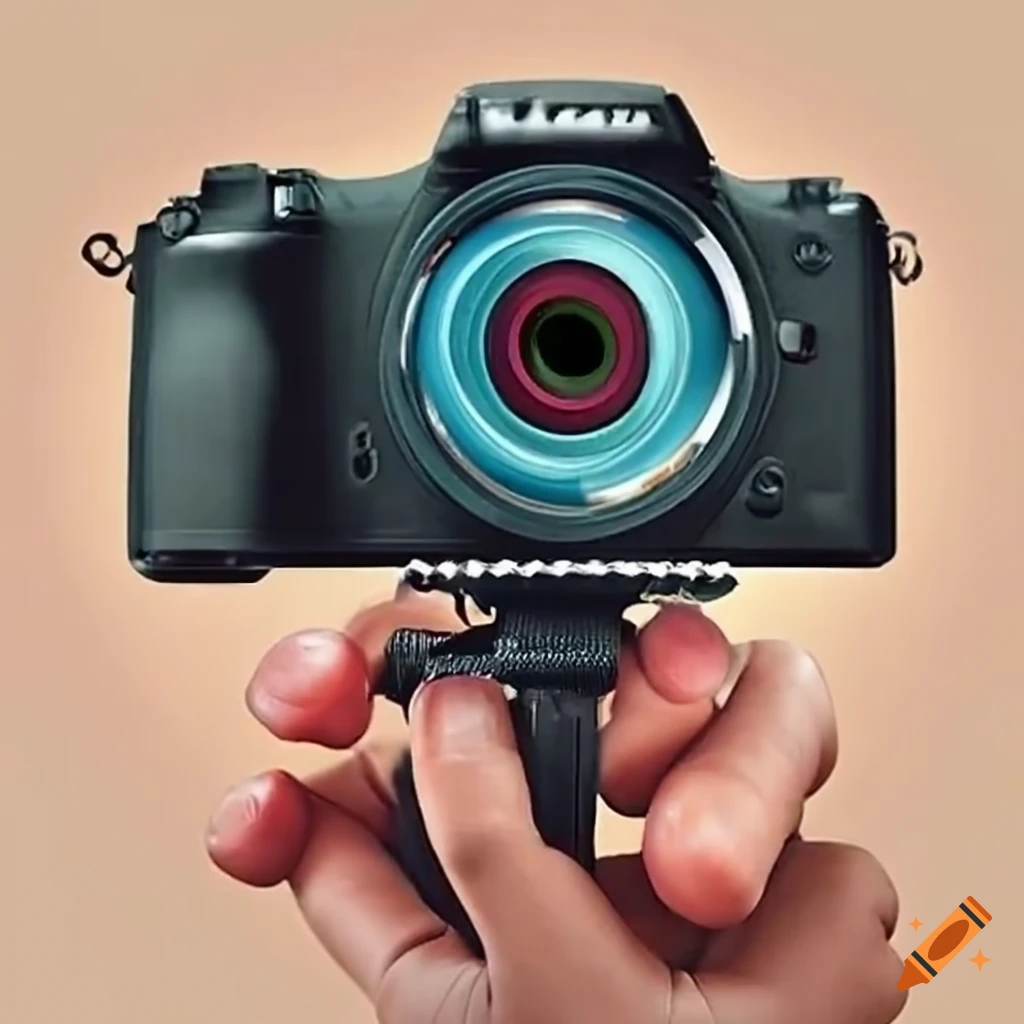 Group of children covering cameras on Craiyon