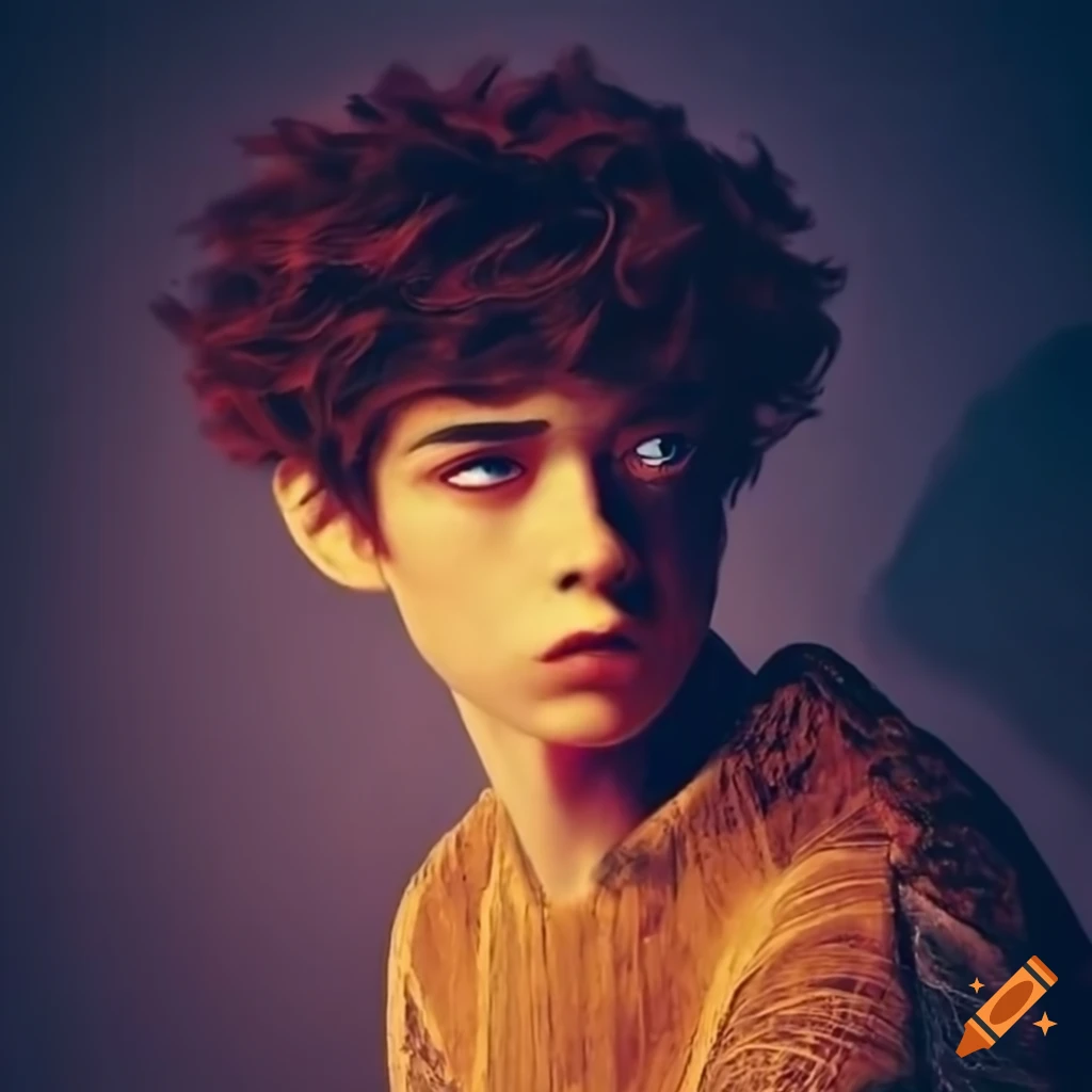 Percy jackson cave painting on Craiyon