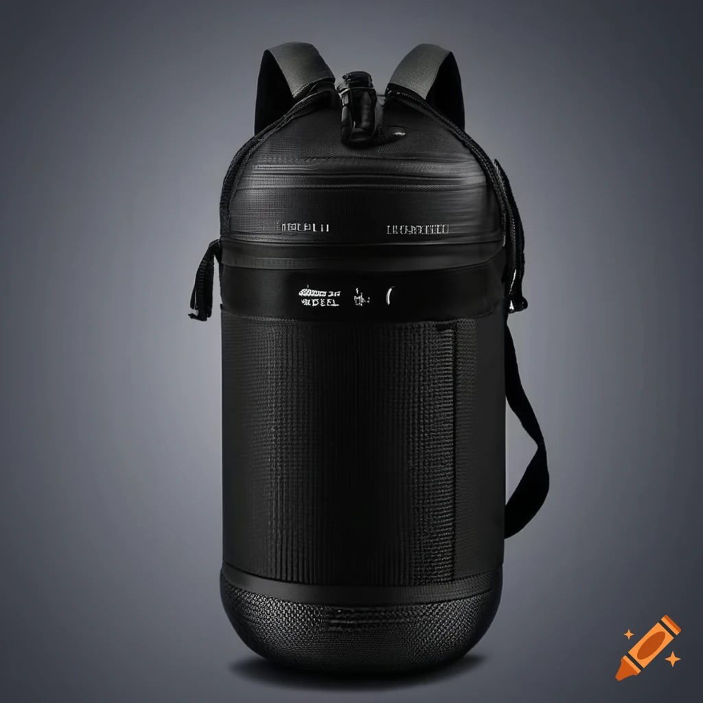 Water filter and food storage backpack on Craiyon