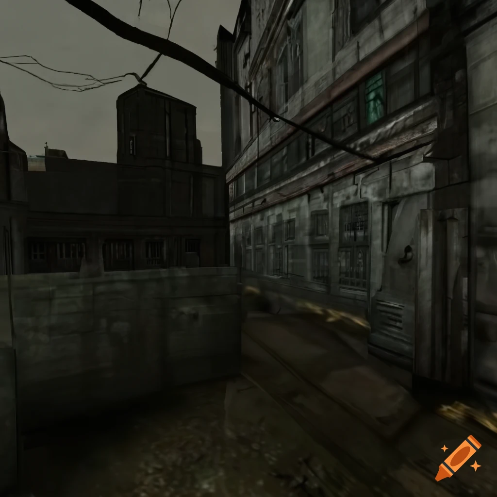 City 17 environment from half-life 2 beta on Craiyon
