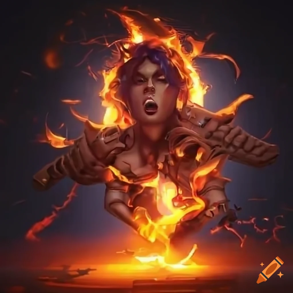 Computer exploding while playing video game on Craiyon