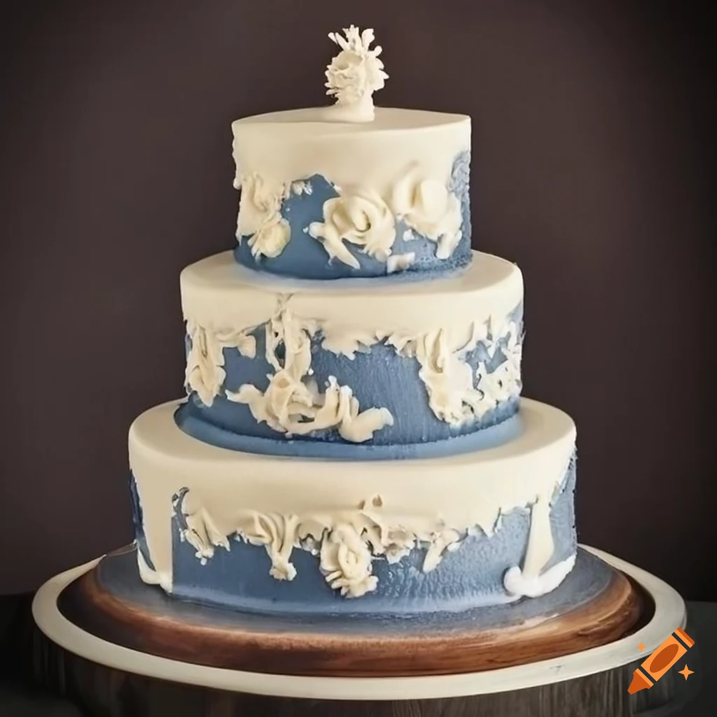 Wedgewood cake on Craiyon