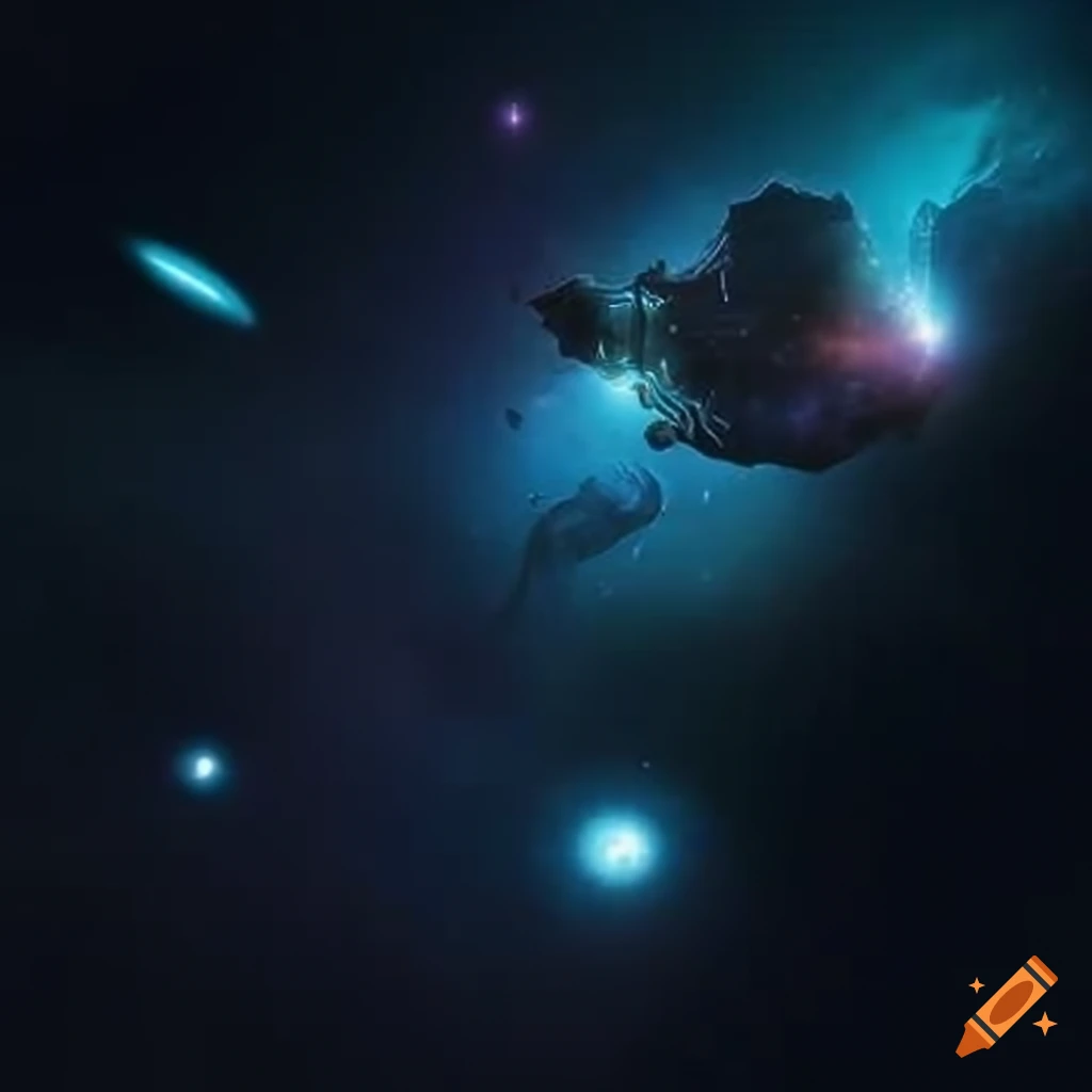 Darkstar space theme on Craiyon