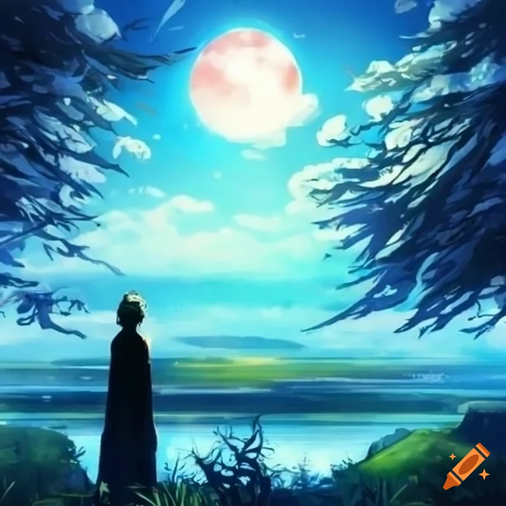 Anime nature deity on Craiyon