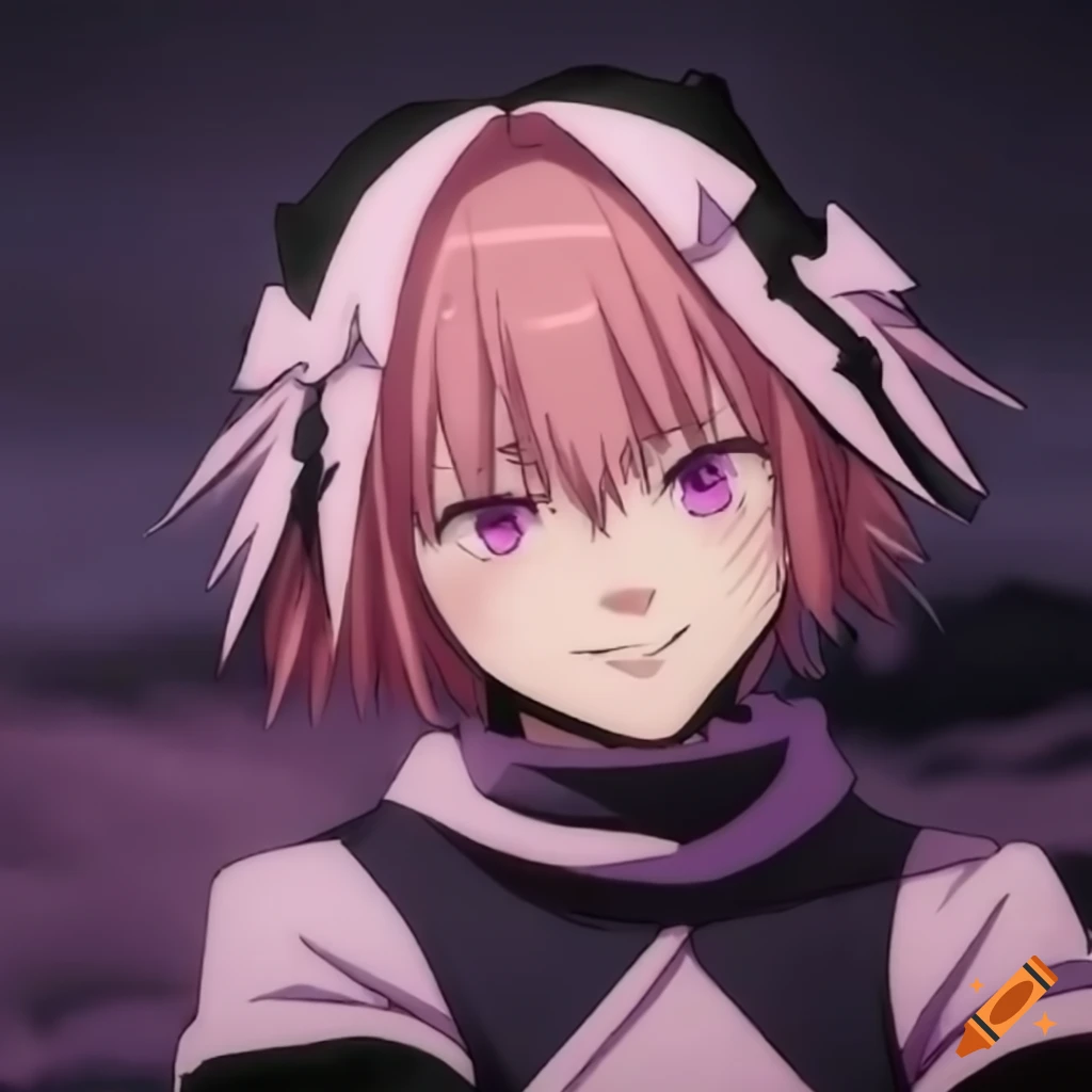 Astolfo in gege akutami's art style in jujutsu kaisen on Craiyon