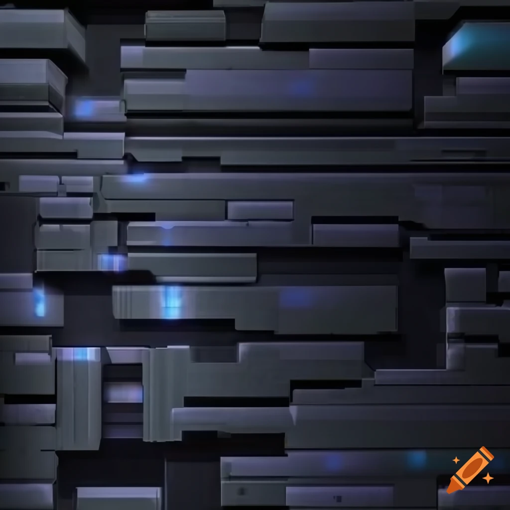 Futuristic wall texture for videogame on Craiyon