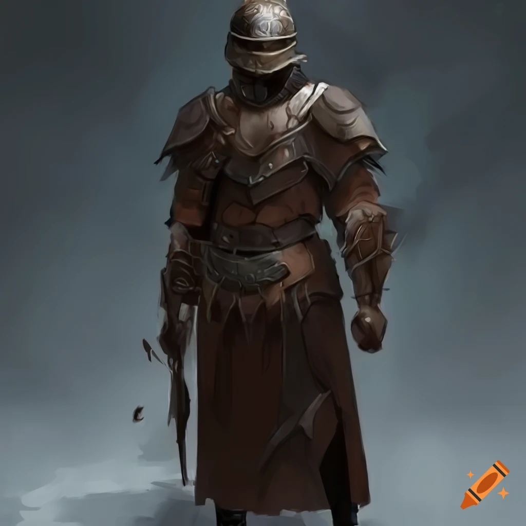 Leather armor for dungeons and dragons (dnd) on Craiyon