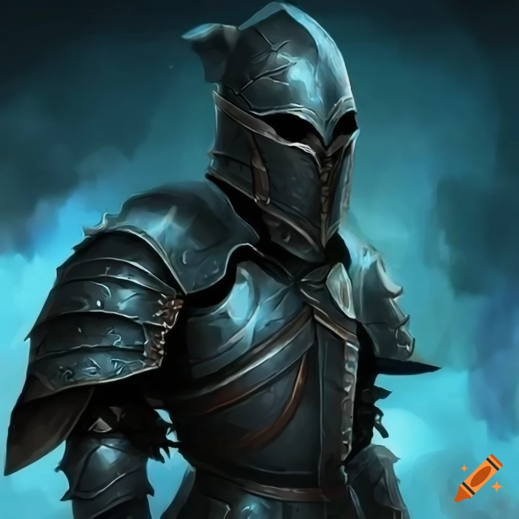 Shiny armor for DND (Dungeons and Dragons) on Craiyon