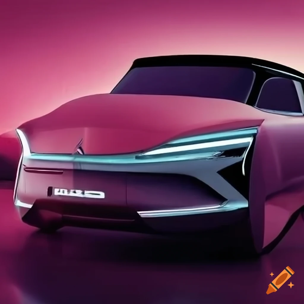 Futuristic redesign of Citroen DS with a unique and bold design on Craiyon