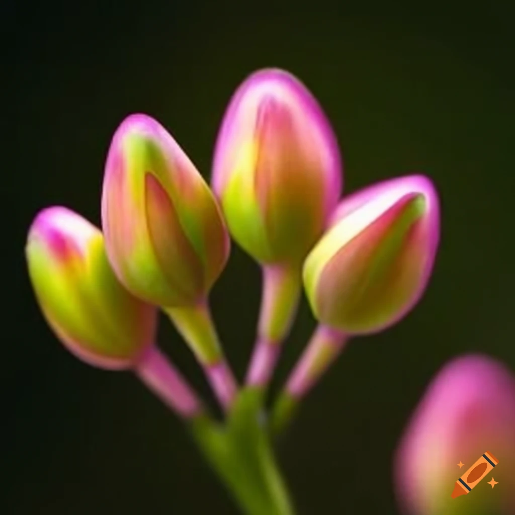 New floral buds on Craiyon