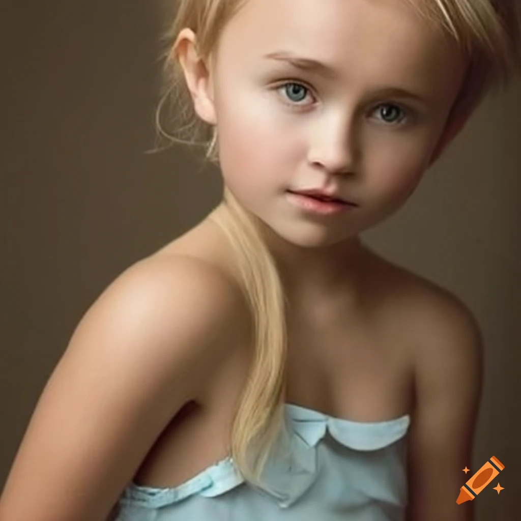 Hayden panetierre child model on Craiyon