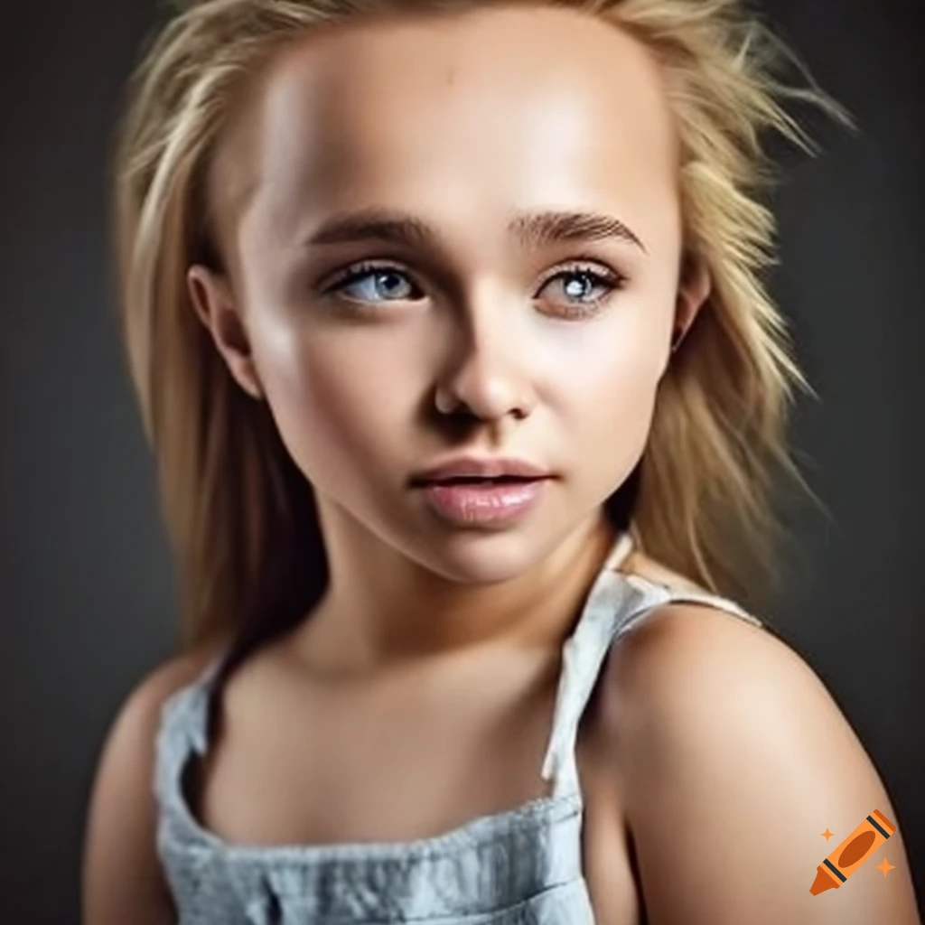 Precocious child model hayden panetierre on Craiyon
