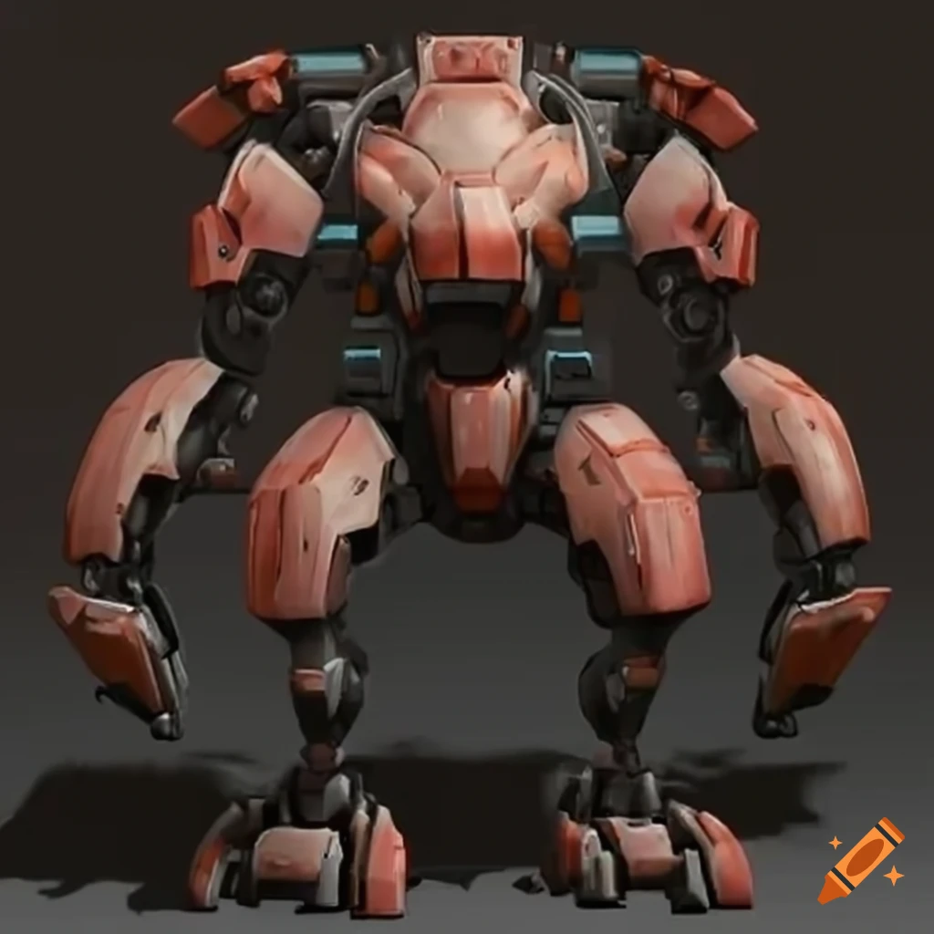 Mech on Craiyon