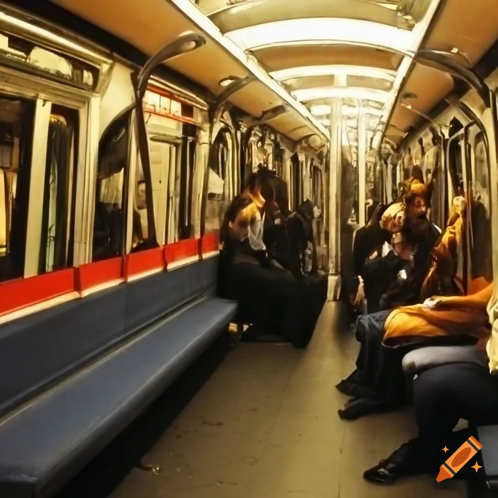 Rome subway on Craiyon