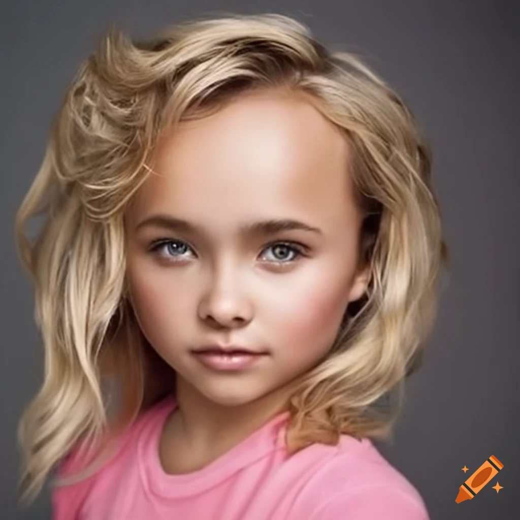 Precocious child model hayden panetierre on Craiyon