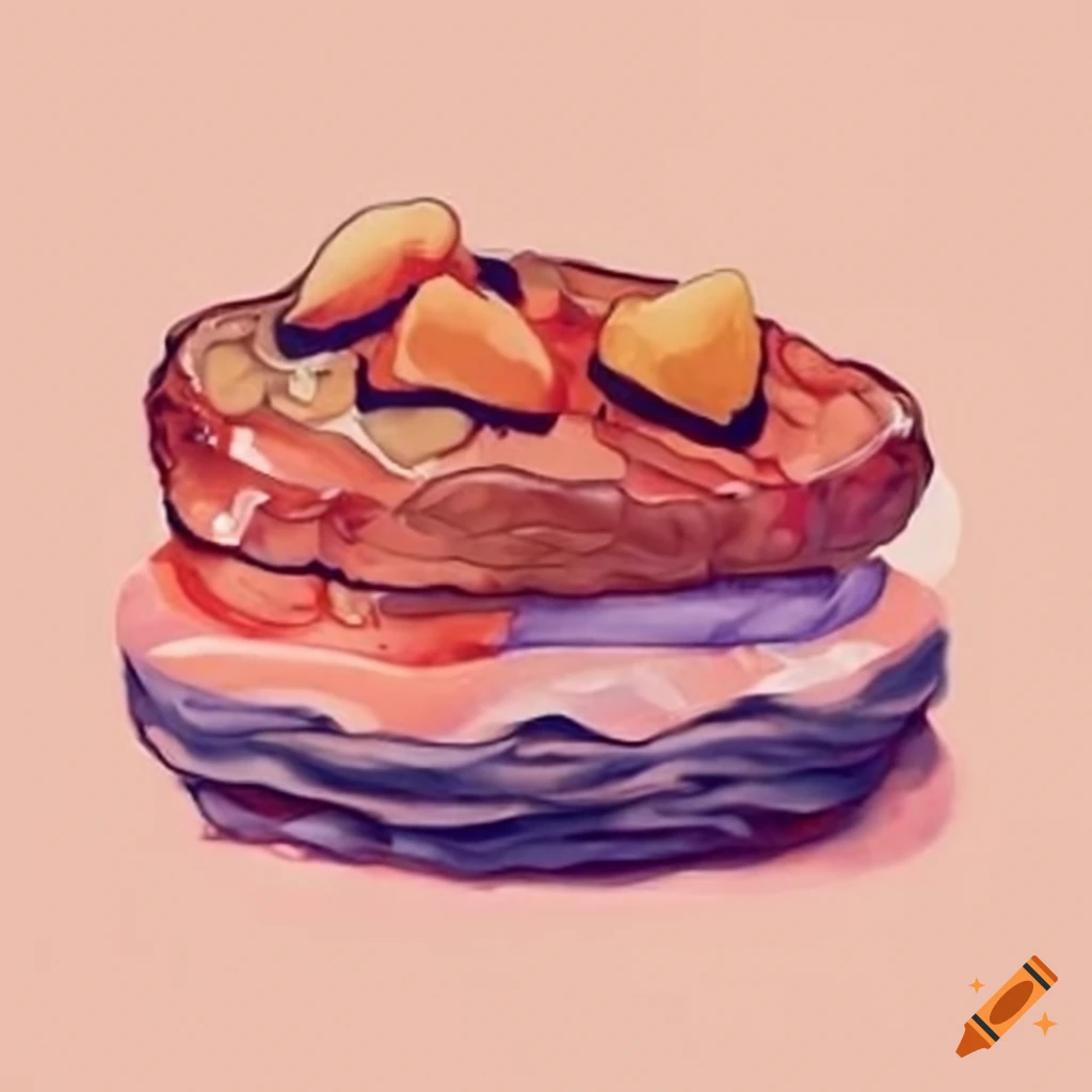 Avant garde food plating on Craiyon