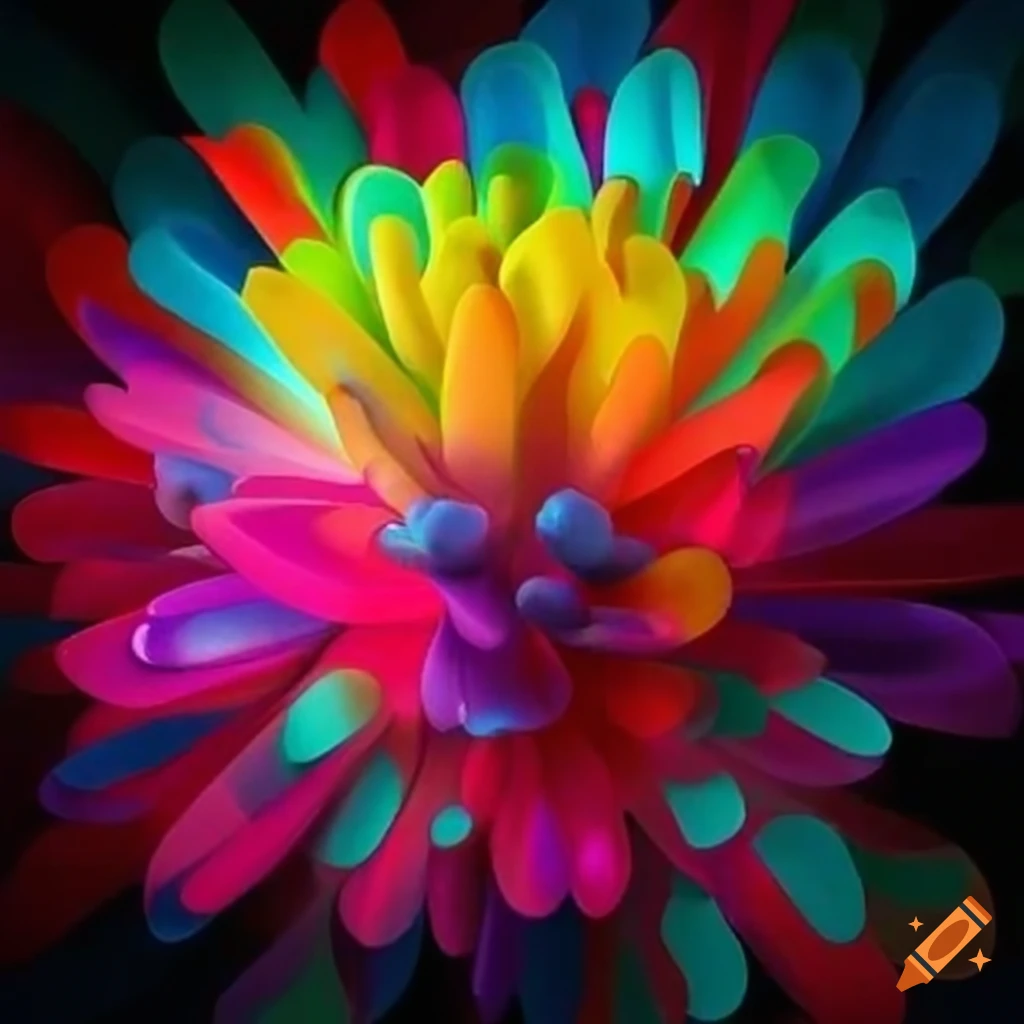 Vibrant and colorful on Craiyon