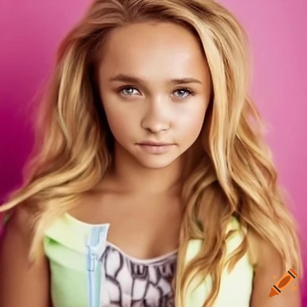 Precocious tween model hayden panetierre on Craiyon