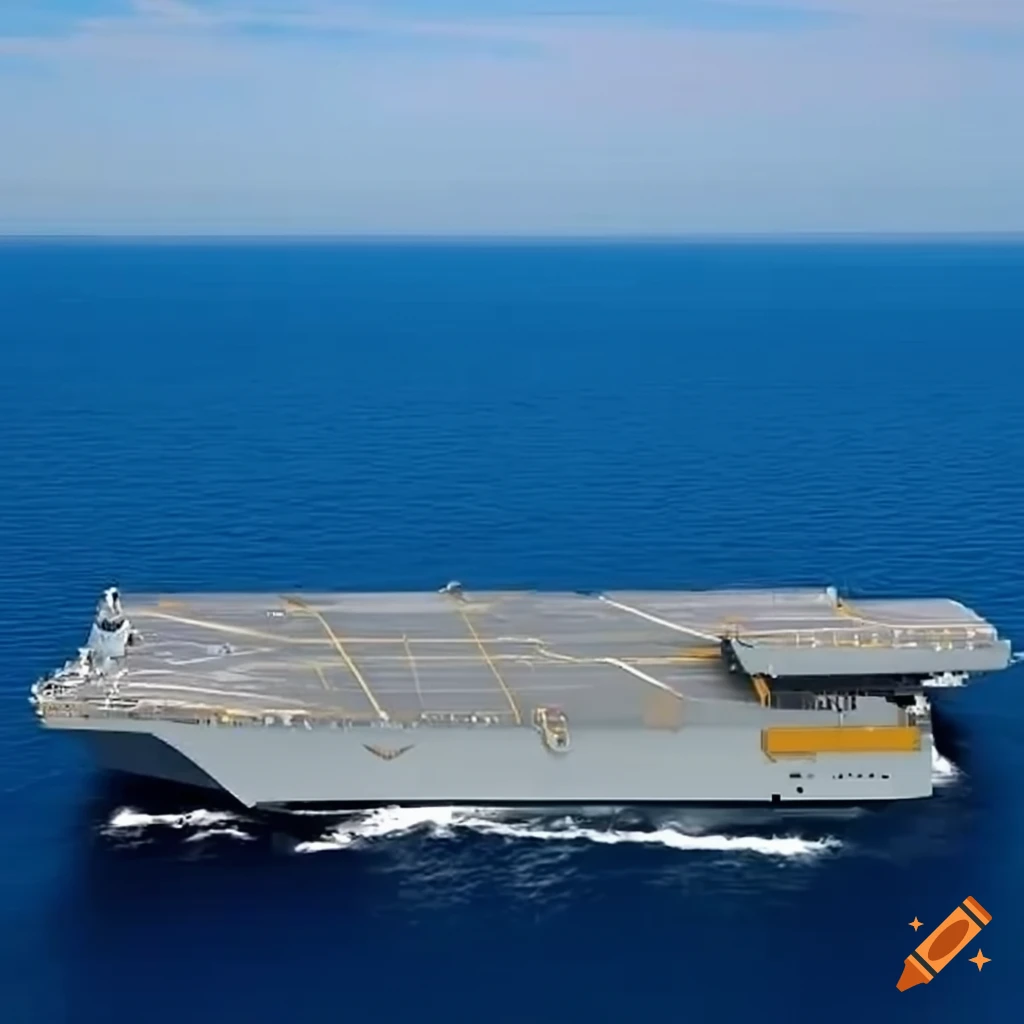 Heavy industrial aircraft carrier on Craiyon