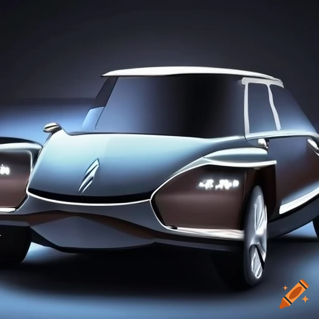 Redesigned citroen ds with futuristic and innovative features on Craiyon