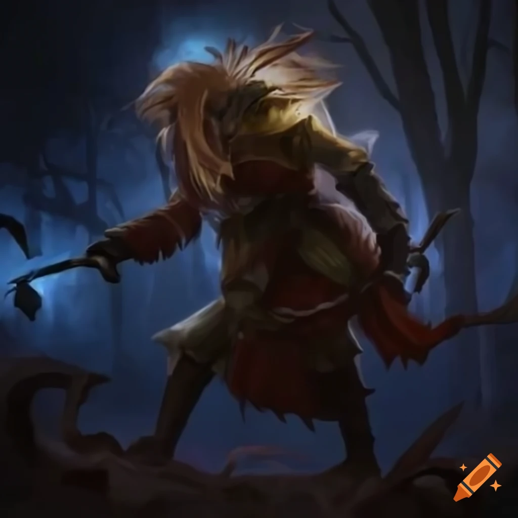 Fifth edition kenku warlock rogue character artwork on Craiyon