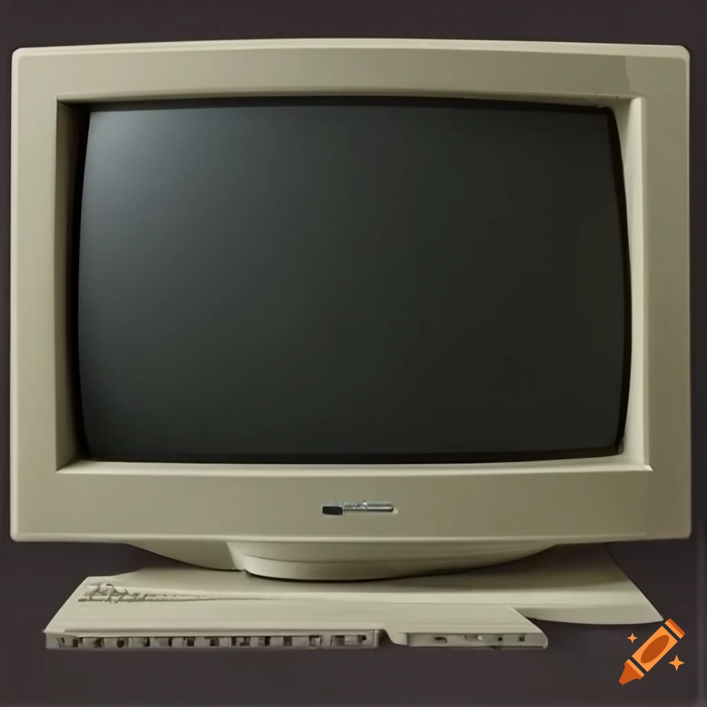 Crt monitor on Craiyon