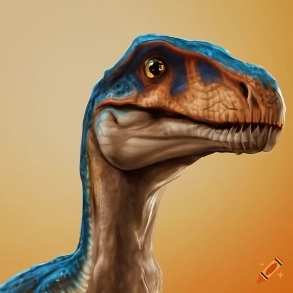 Eoraptor dinosaur illustration on Craiyon