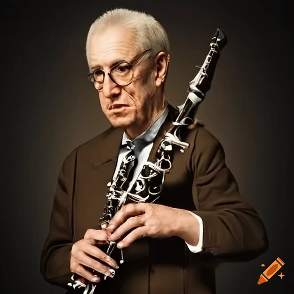 Enchanted clarinet instrument on Craiyon