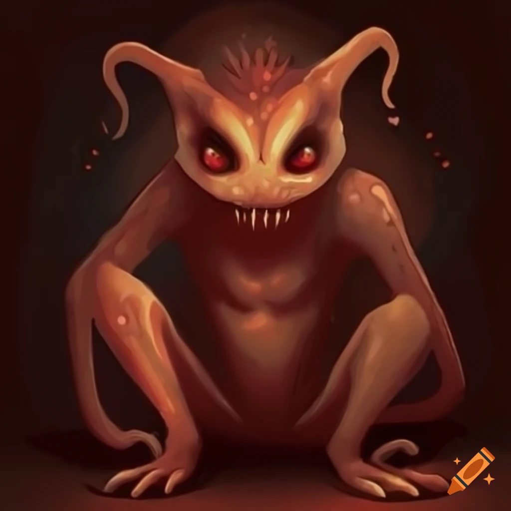 Small demons on Craiyon