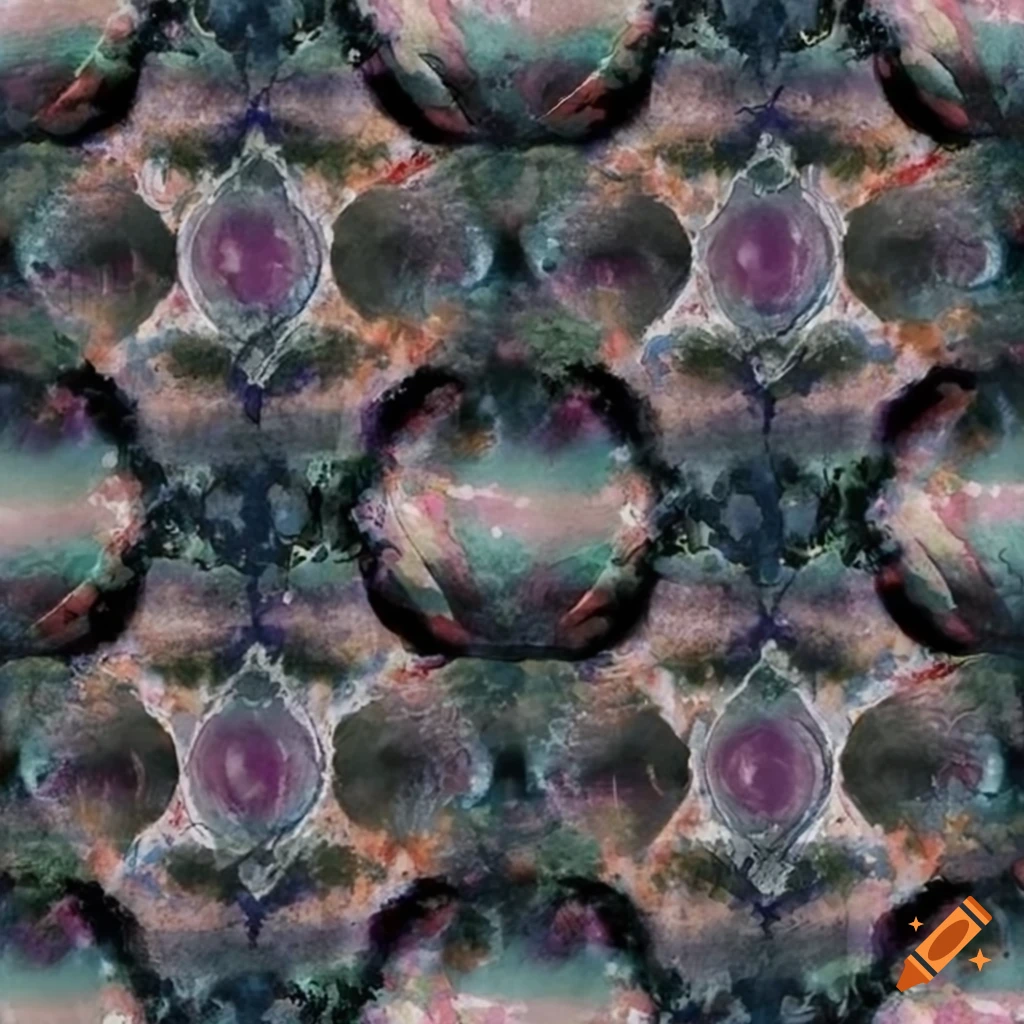 Seamless dark watercolor print on Craiyon