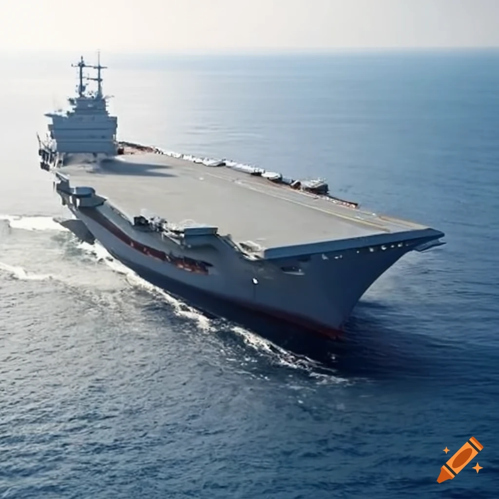 Heavy industrial aircraft carrier on Craiyon