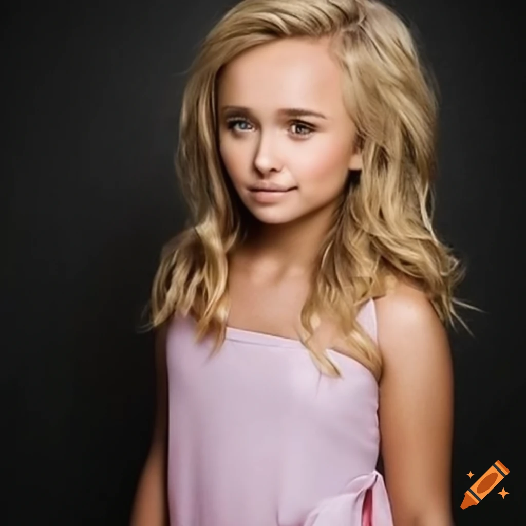 Precocious child model hayden panetierre on Craiyon