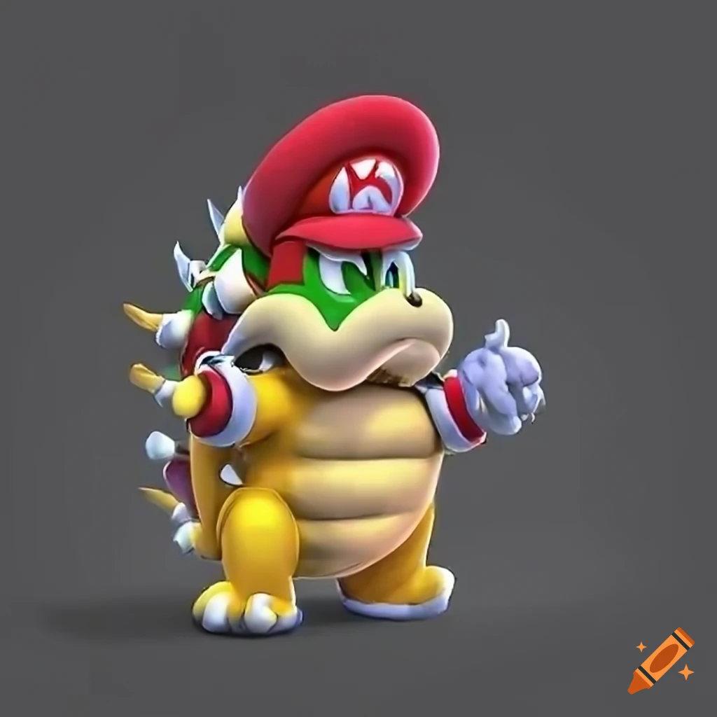 Mario koopa character on Craiyon