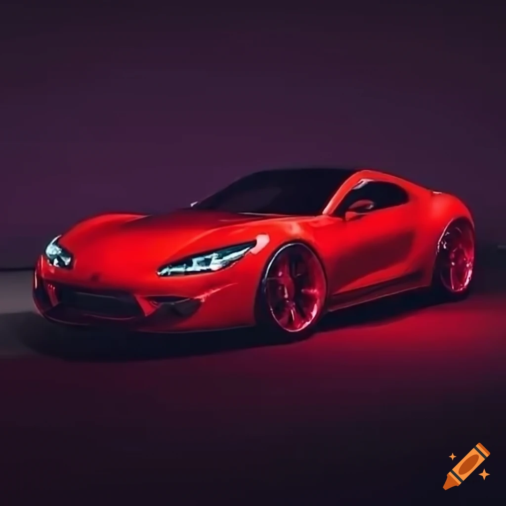 Custom sports car transformed into a snake with musical exhaust notes ...