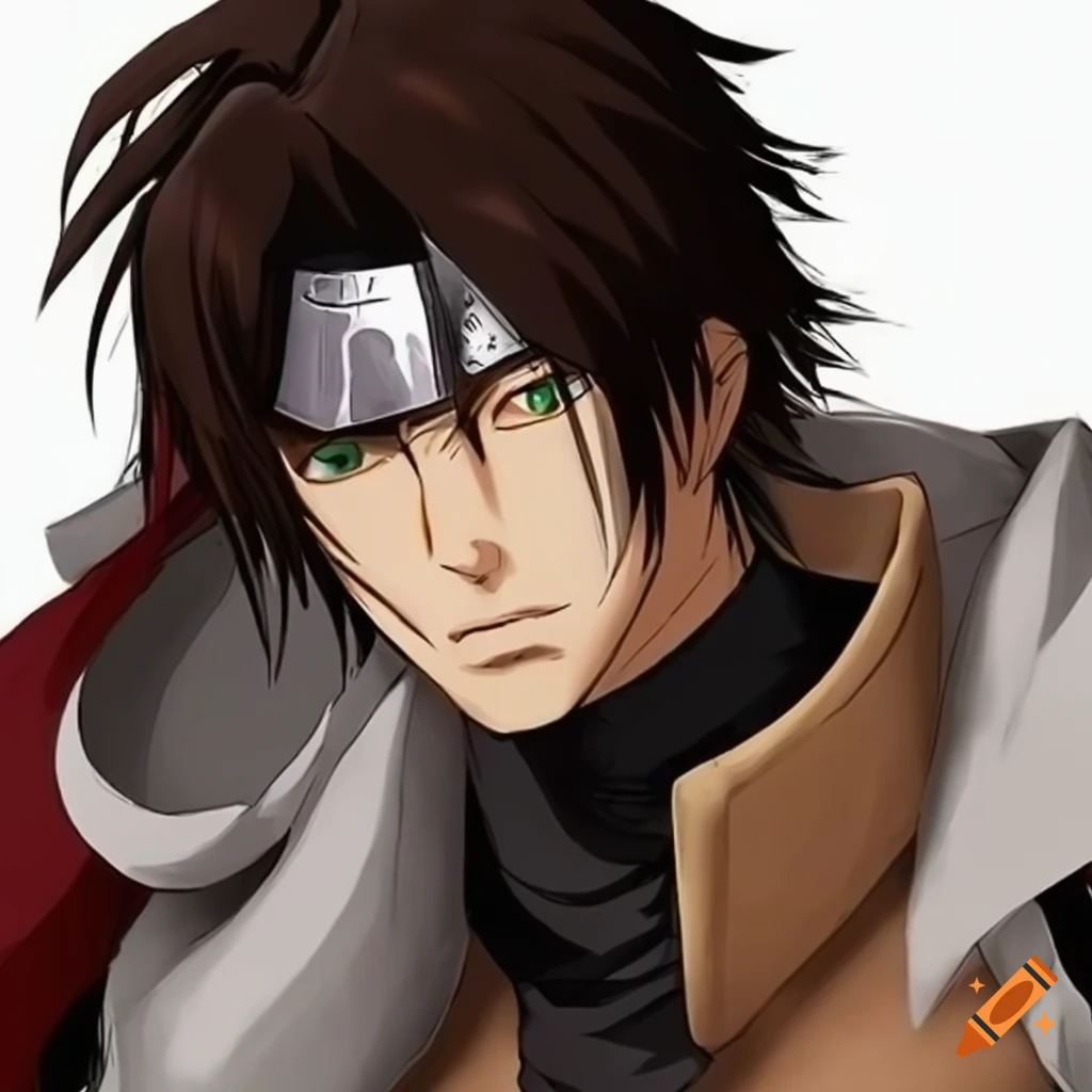 Artistic fusion of Itachi Anbu and Trevor Belmont in templar knight armor with buster sword on ...