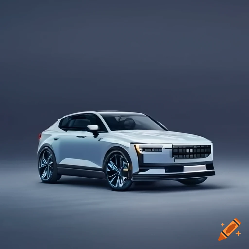 Polestar 2 car on Craiyon