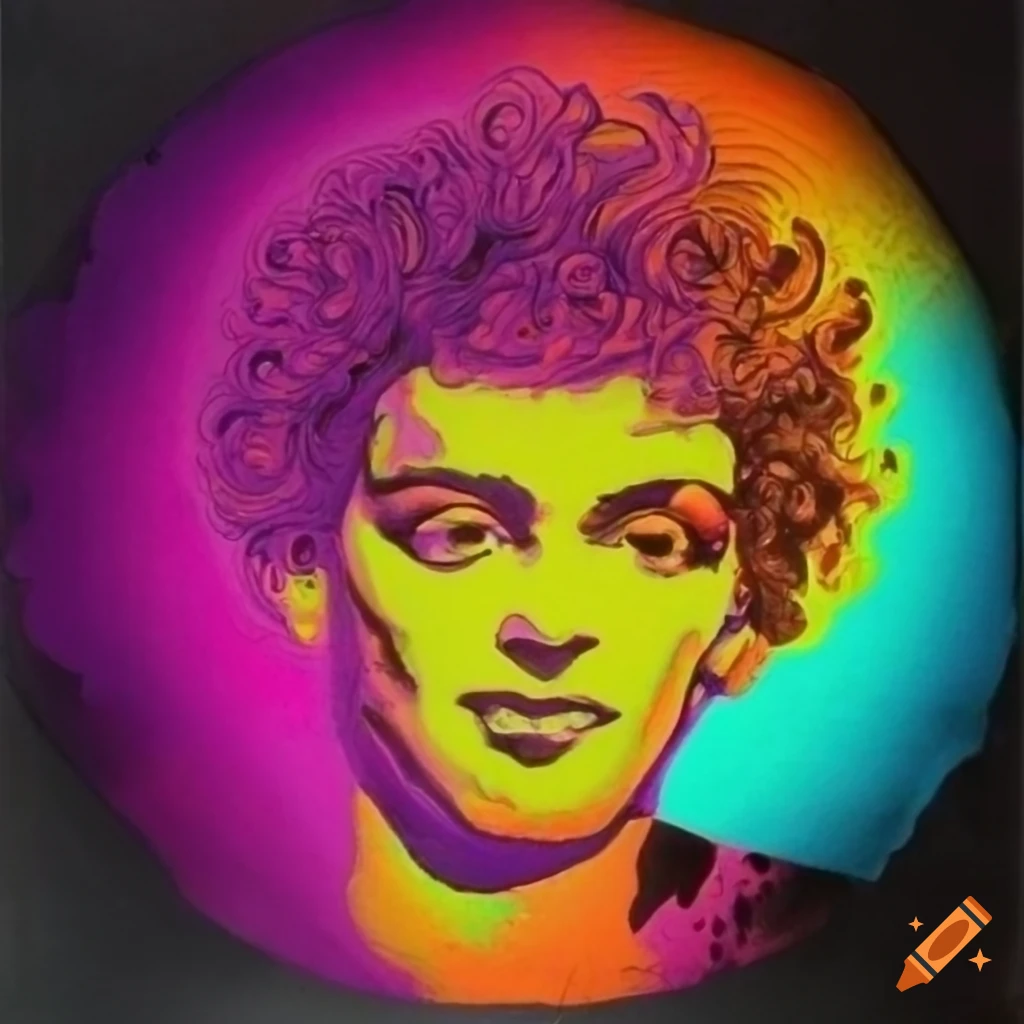 Coy elagabalus neon vintage pop art on Craiyon