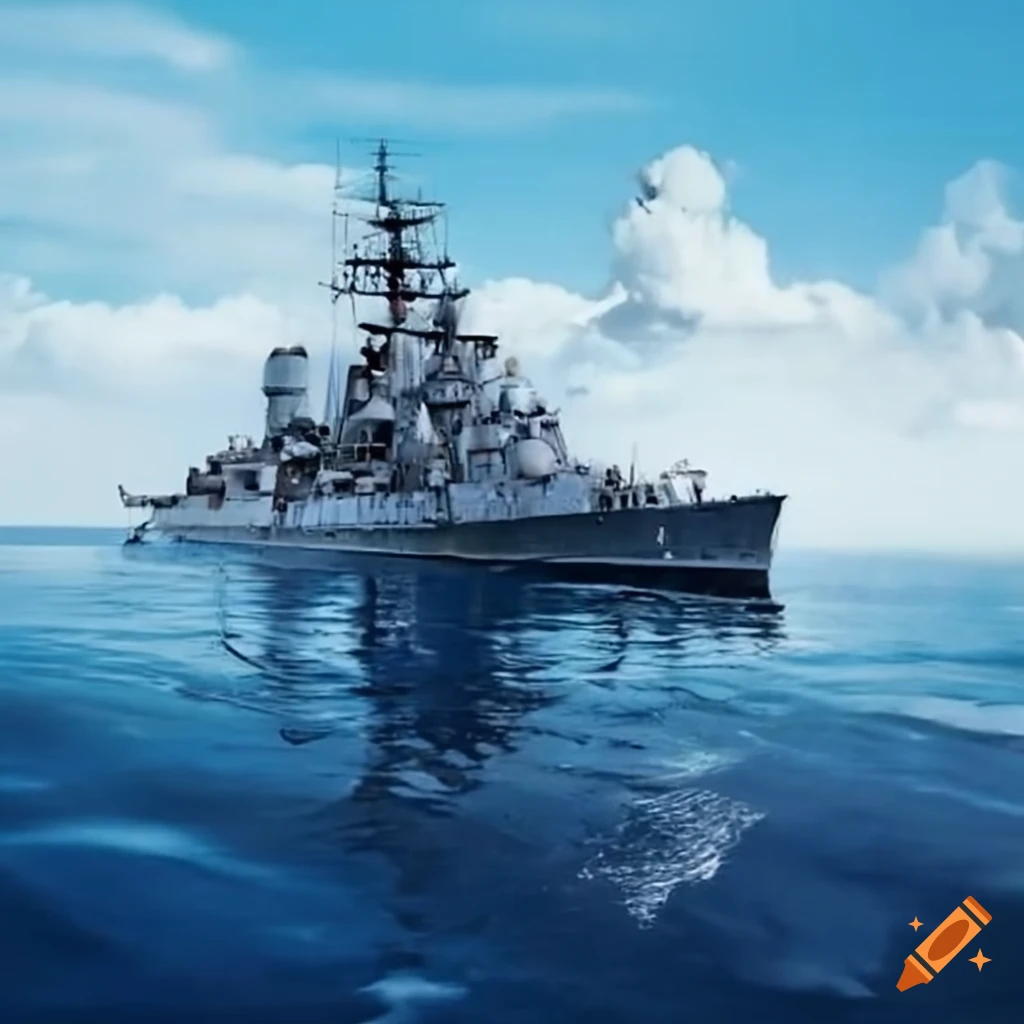 Uss johnston dd 557 on Craiyon