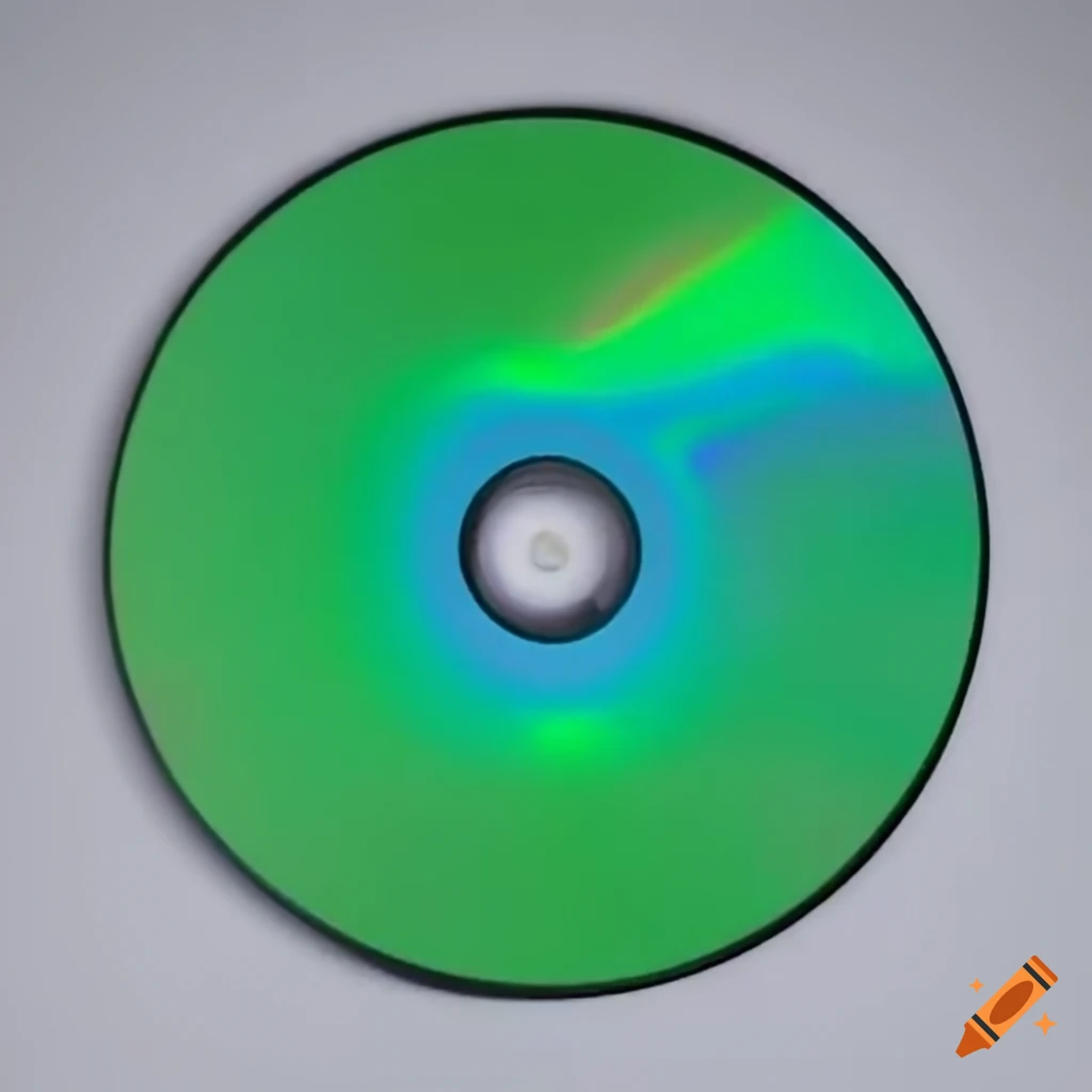 Cd rom green screen on Craiyon