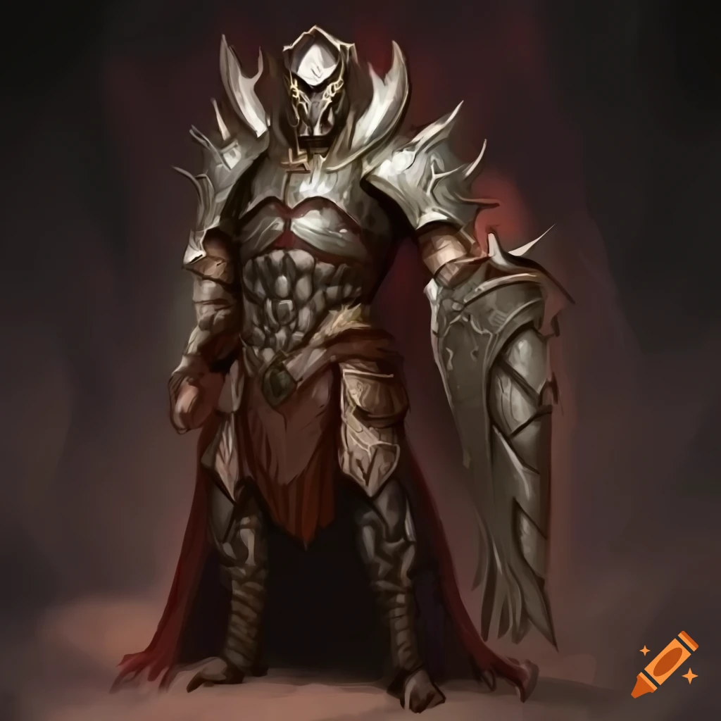 Primal armor for dungeons and dragons (dnd) on Craiyon