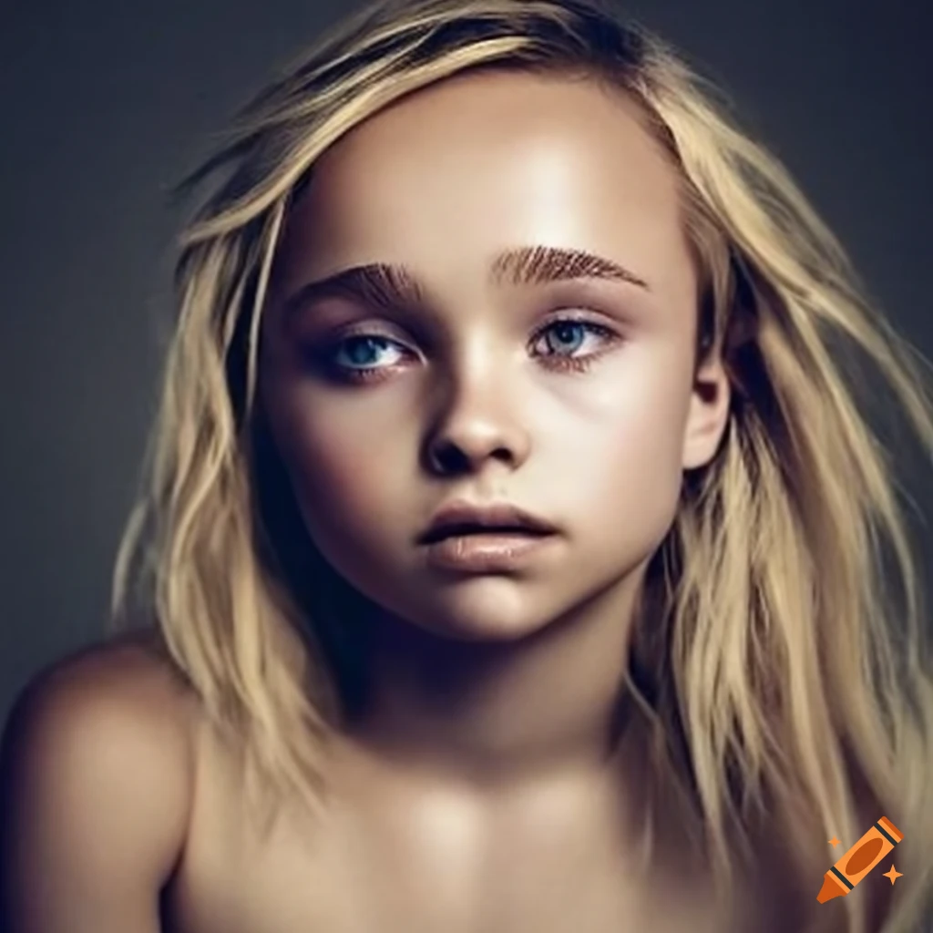 Precocious child model Hayden Panetierre on Craiyon